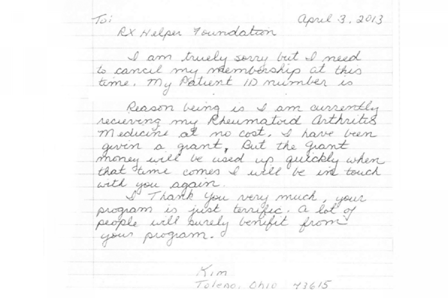 Testimonials | Learn How to Get Patient Assistance on RX